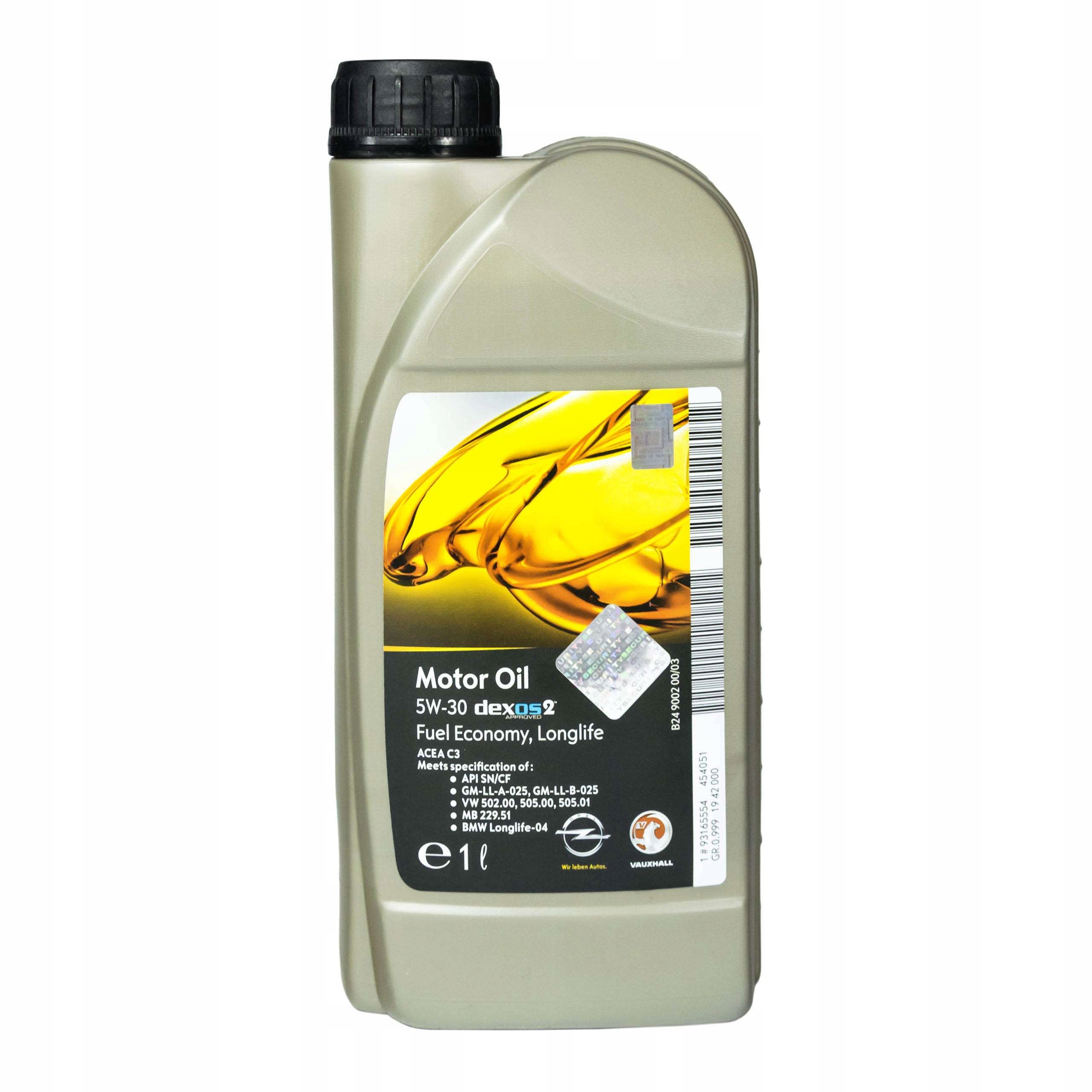 General Motors Dexos2 5w30 1л купить | Premium-Parts